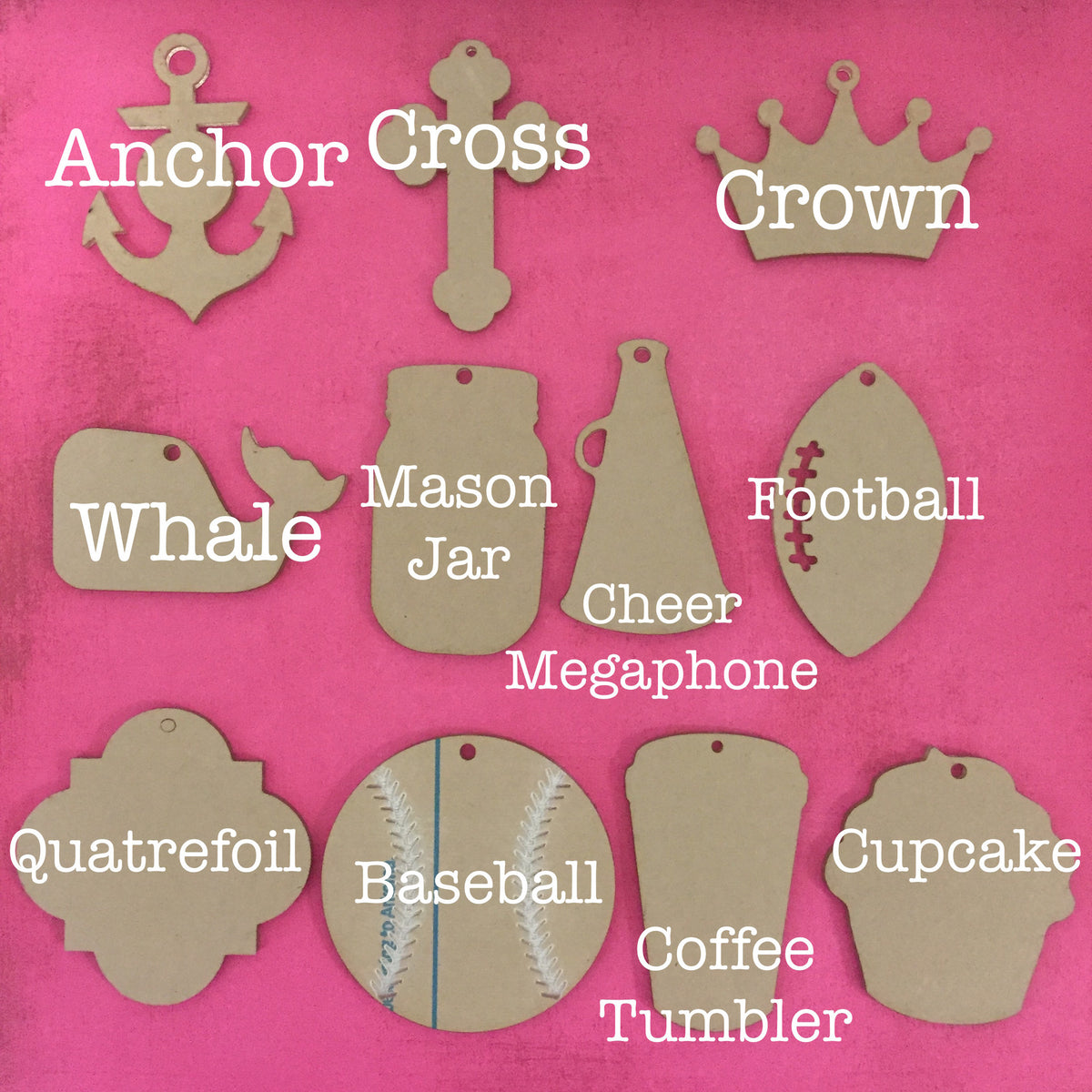 Custom Shaped Keychains – Southern Society Company