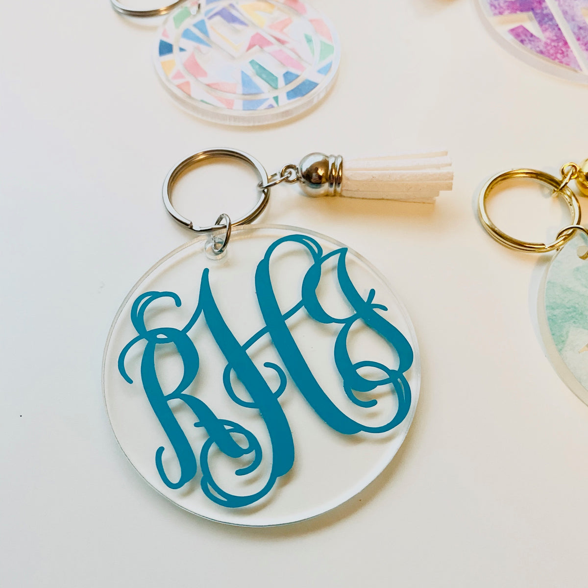 Solid Color Keychains – Southern Society Company